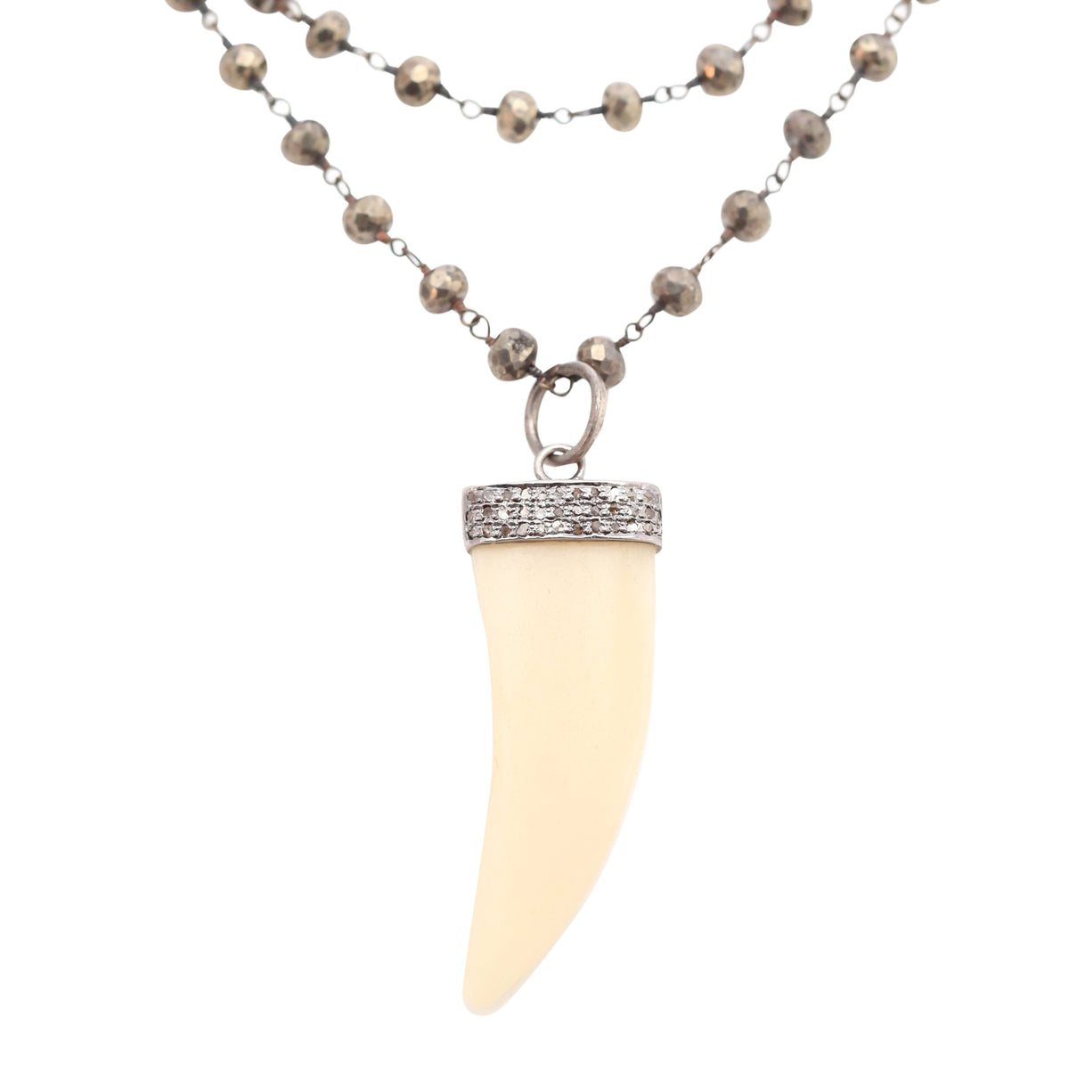Necklace Diamond Tusk – Bettina Duncan